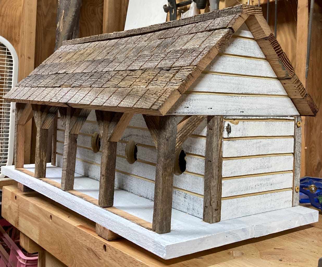Wooden Martin Bird House | Made in Papa's Woodshop