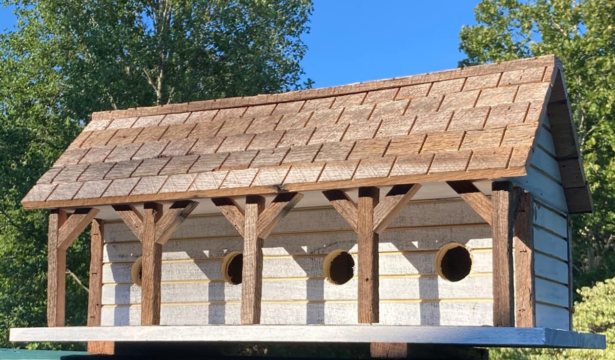 Wooden Martin Bird House | Made in Papa's Woodshop