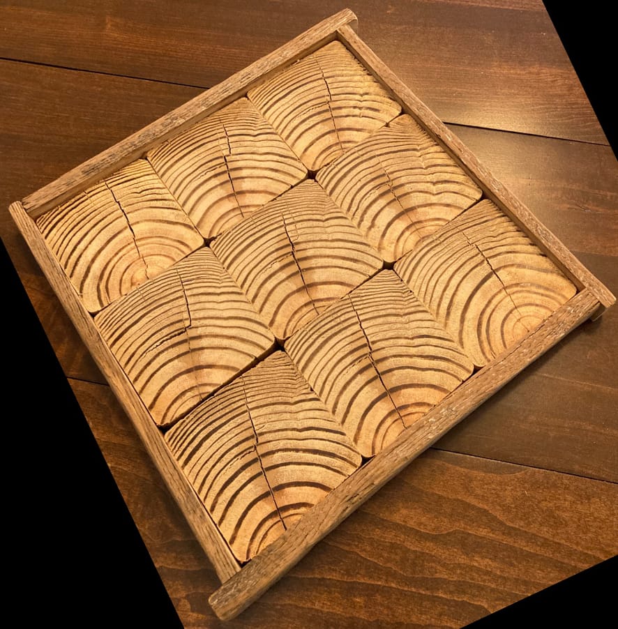 Trivet, Wall Art or Tray | Made in Papa's Woodshop