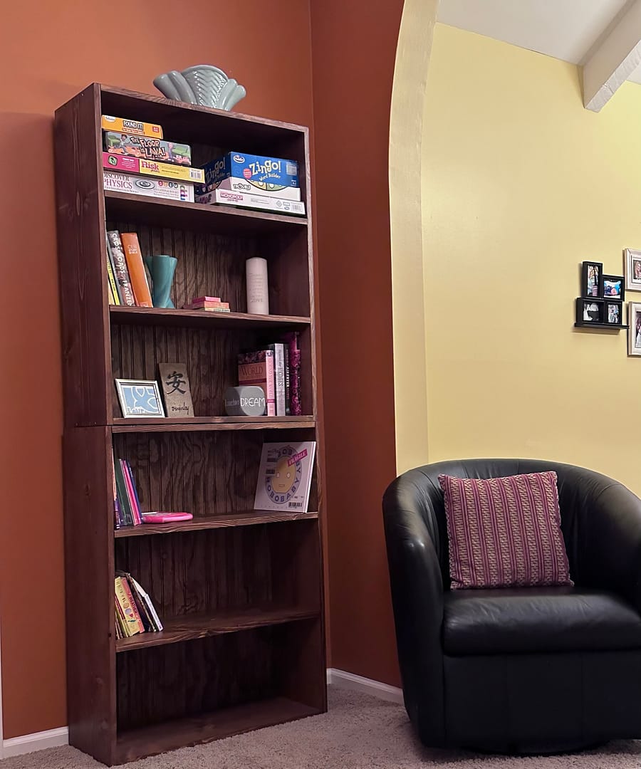 “Homestead Harmony” Solid Wood Bookshelf | Made in Papa's Woodshop
